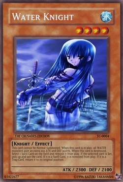 Water Knight | Yu-Gi-Oh Card Maker Wiki | Fandom