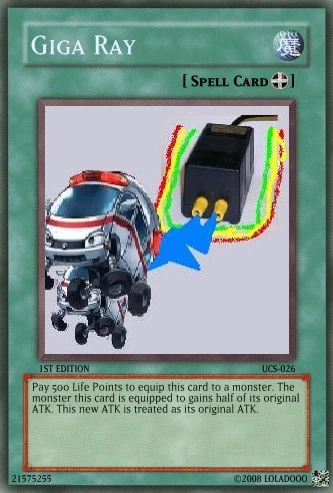 Giga Ray | Yu-Gi-Oh Card Maker Wiki | Fandom