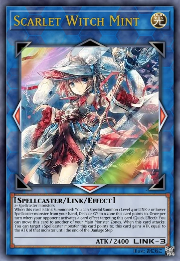 Scarlet Witch Mint | Yu-Gi-Oh Card Maker Wiki | Fandom