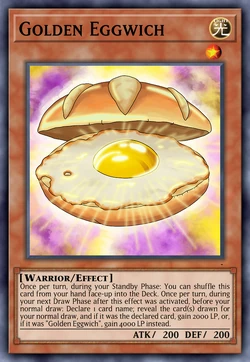 Golden Eggwich | Yu-Gi-Oh Card Maker Wiki | Fandom