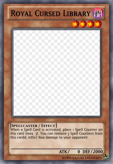 Royal Cursed Library | Yu-Gi-Oh Card Maker Wiki | Fandom