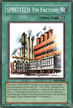 SPEC-TECH Tin Factory | Yu-Gi-Oh Card Maker Wiki | Fandom