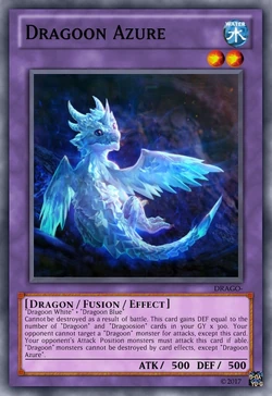 Dragoon Azure | Yu-Gi-Oh Card Maker Wiki | Fandom