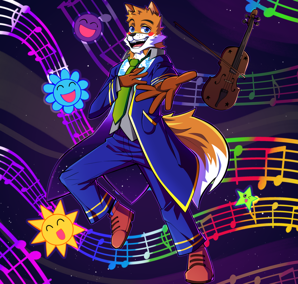 Childream Violinist Fox | Yu-Gi-Oh Card Maker Wiki | Fandom