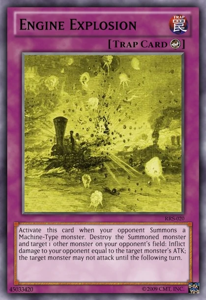 Engine Explosion | Yu-Gi-Oh Card Maker Wiki | Fandom