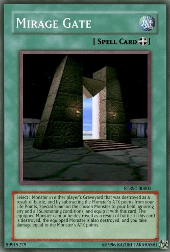 Mirage Gate | Yu-Gi-Oh Card Maker Wiki | Fandom
