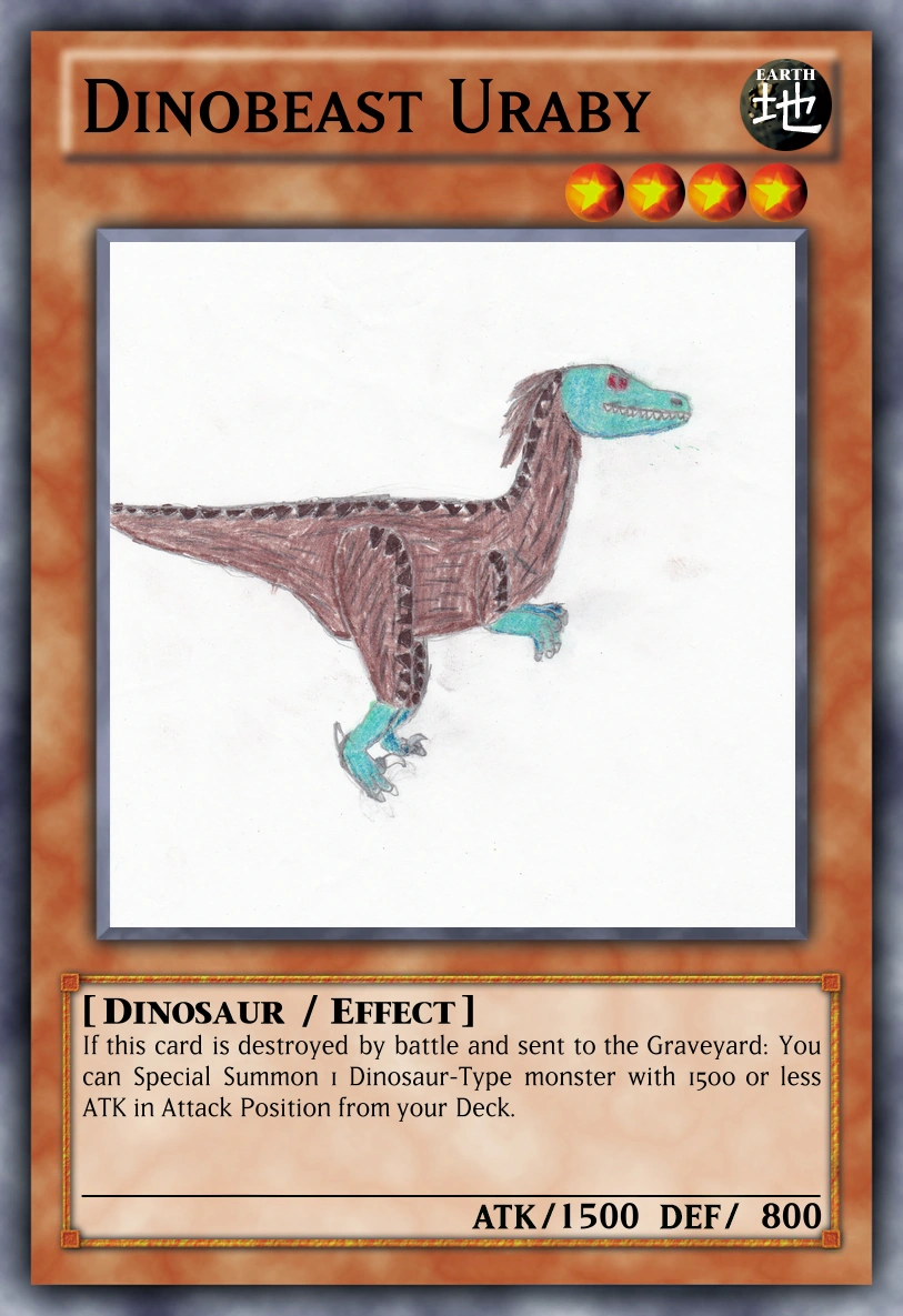 Dinobeast Uraby | Yu-Gi-Oh Card Maker Wiki | Fandom