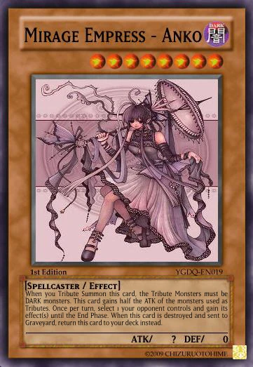 Mirage Empress | Yu-Gi-Oh Card Maker Wiki | Fandom