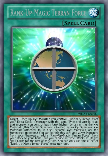 Rank-Up-Magic Terran Force | Yu-Gi-Oh Card Maker Wiki | Fandom