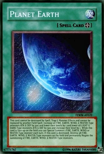 Planet Earth | Yu-Gi-Oh Card Maker Wiki | Fandom