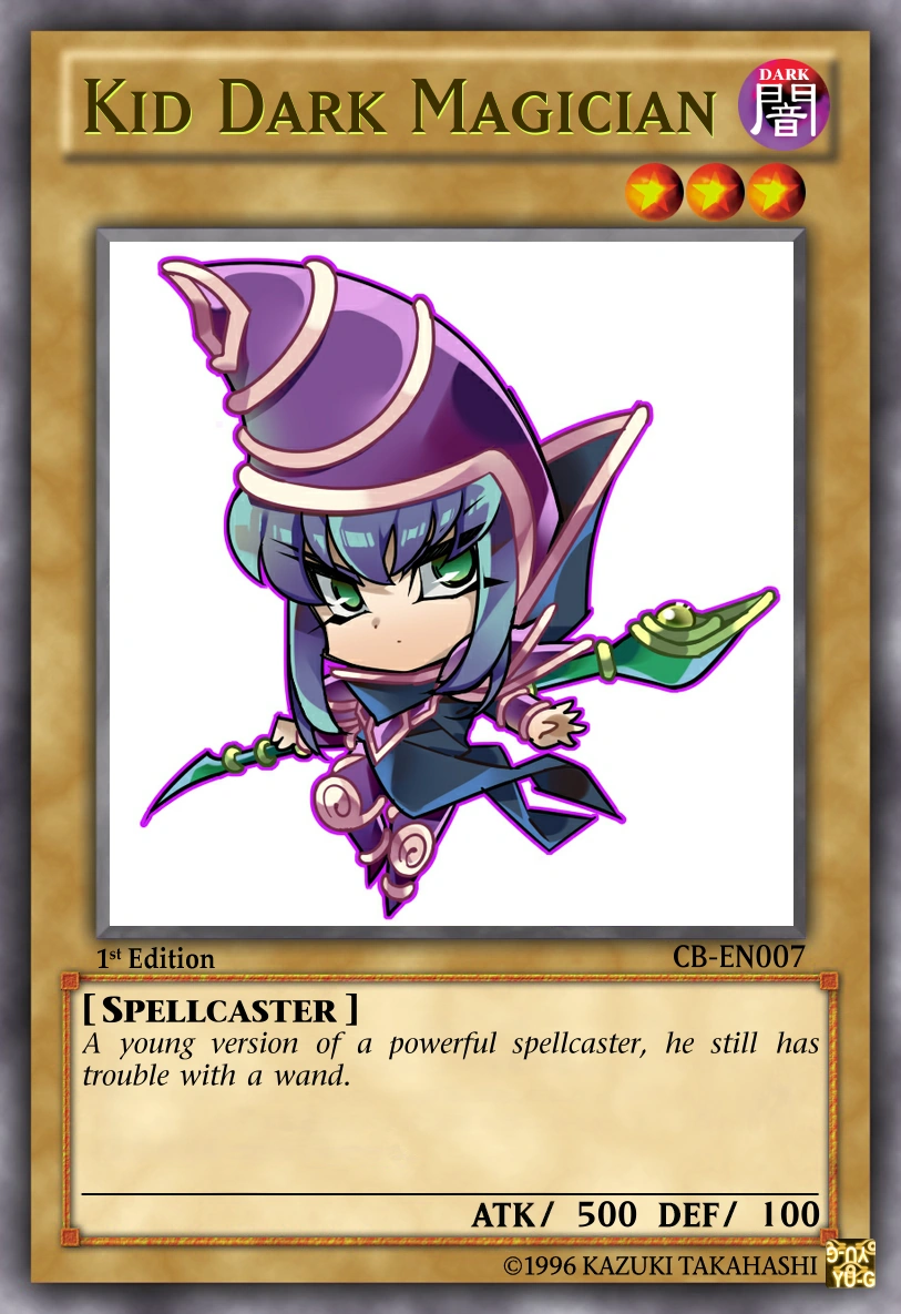 Kid Dark Magician | Yu-Gi-Oh Card Maker Wiki | Fandom