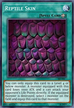 Reptile Skin | Yu-Gi-Oh Card Maker Wiki | Fandom