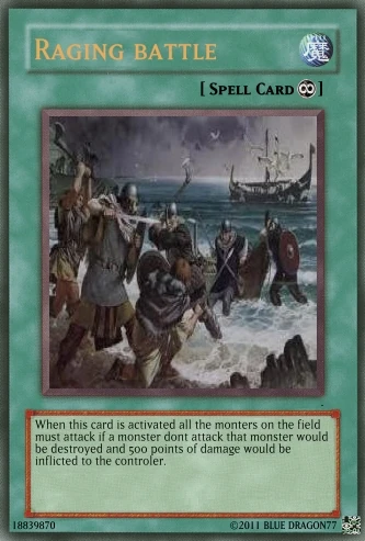 Raging battle | Yu-Gi-Oh Card Maker Wiki | Fandom