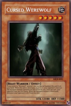 Cursed Werewolf | Yu-Gi-Oh Card Maker Wiki | Fandom