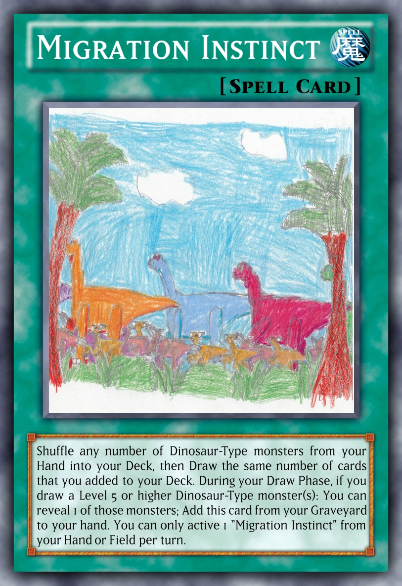 Migration Instinct | Yu-Gi-Oh Card Maker Wiki | Fandom
