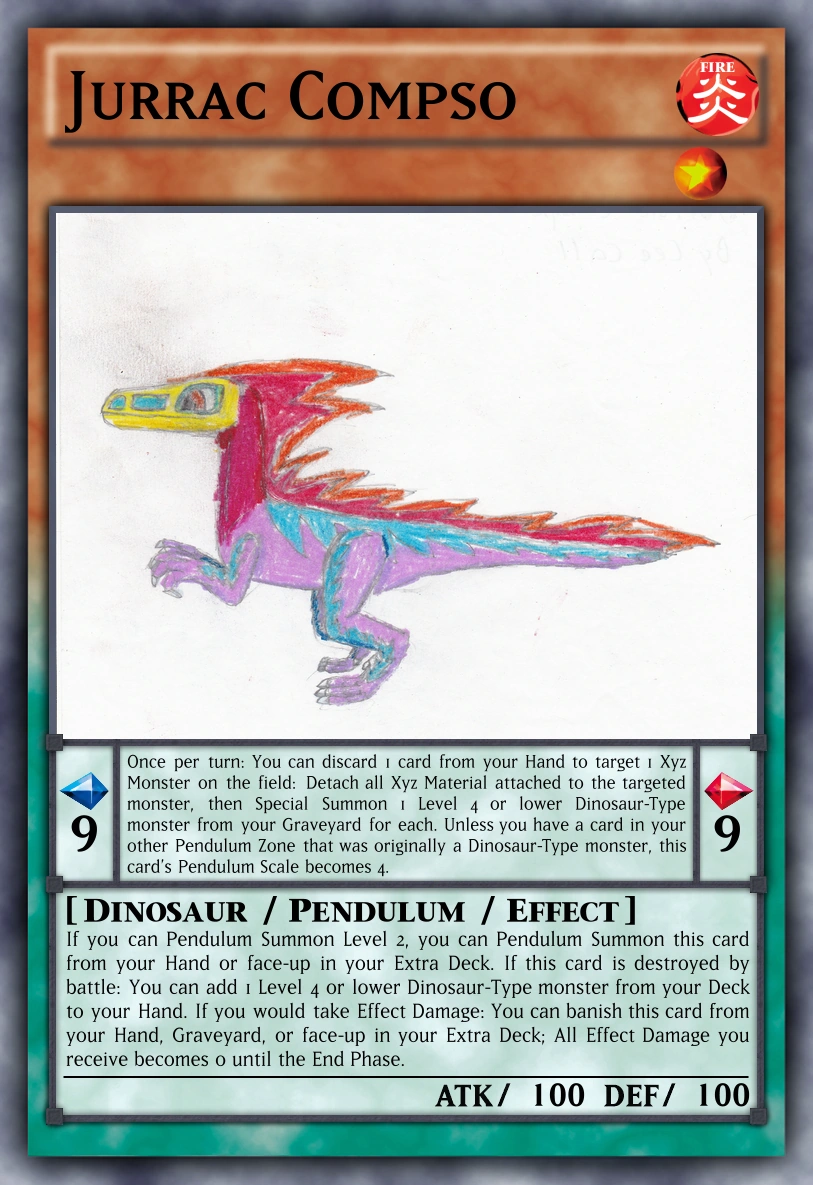 Jurrac Compso | Yu-Gi-Oh Card Maker Wiki | Fandom