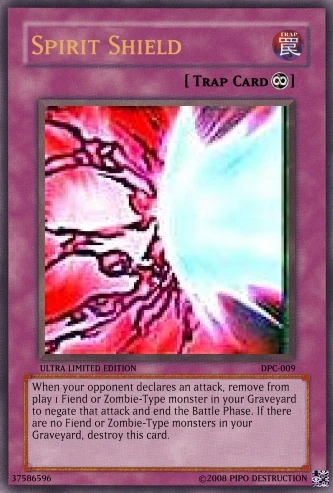 Spirit Shield | Yu-Gi-Oh Card Maker Wiki | Fandom