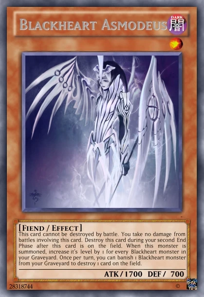 Blackheart Asmodeus | Yu-Gi-Oh Card Maker Wiki | Fandom