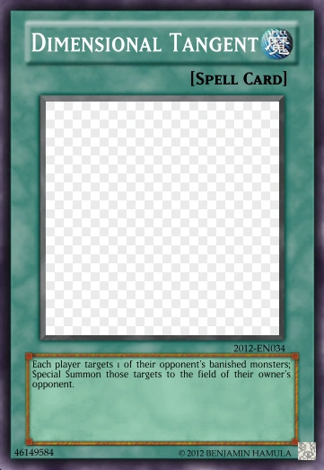 Dimensional Tangent | Yu-Gi-Oh Card Maker Wiki | Fandom