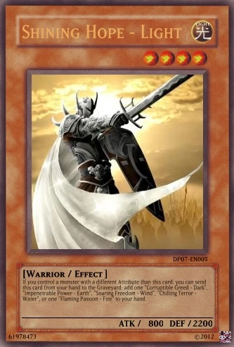 Shining Hope - Light | Yu-Gi-Oh Card Maker Wiki | Fandom