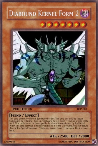 Diabound Kernel Form 2 | Yu-Gi-Oh Card Maker Wiki | Fandom