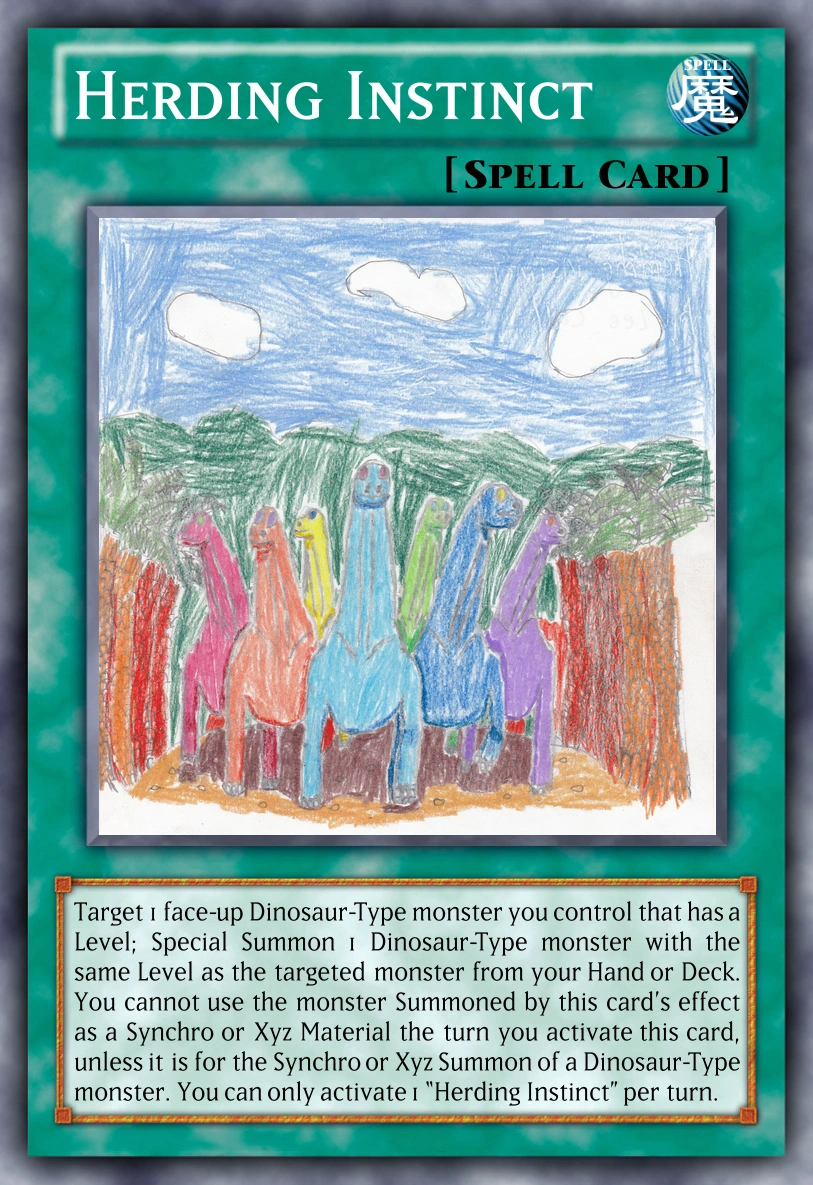 Herding Instinct | Yu-Gi-Oh Card Maker Wiki | Fandom
