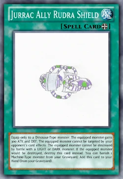 Jurrac Ally Rudra Shield | Yu-Gi-Oh Card Maker Wiki | Fandom