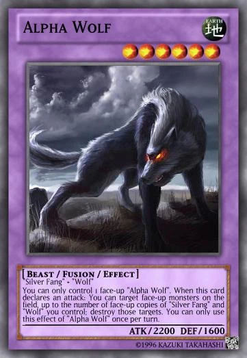 Alpha Wolf | Yu-Gi-Oh Card Maker Wiki | Fandom