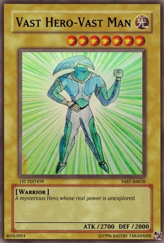 Vast Hero-Vast Man | Yu-Gi-Oh Card Maker Wiki | Fandom
