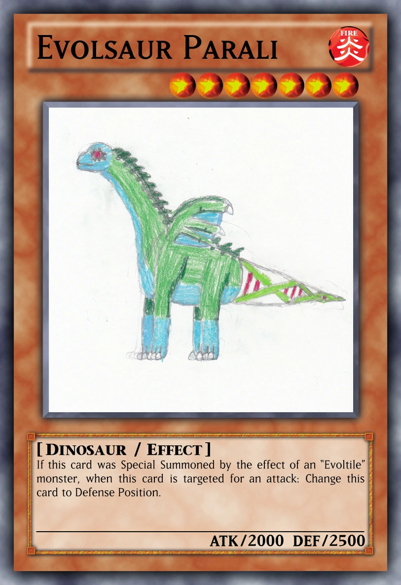 Evolsaur Parali | Yu-Gi-Oh Card Maker Wiki | Fandom
