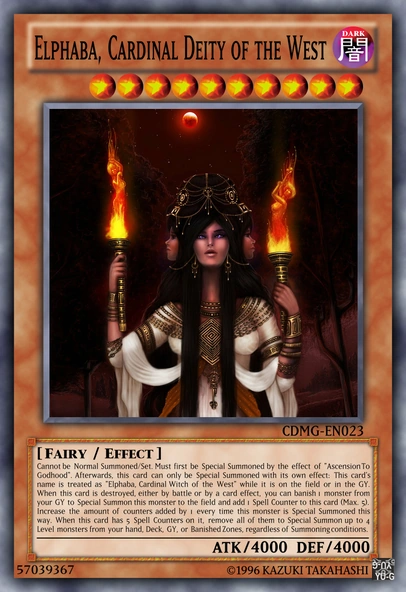 Elphaba, Cardinal Deity of the West | Yu-Gi-Oh Card Maker Wiki | Fandom