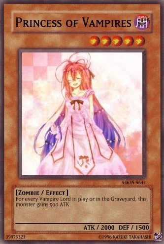 Princess of Vampires | Yu-Gi-Oh Card Maker Wiki | Fandom