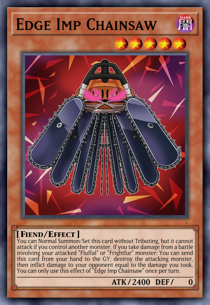 Edge Imp Chainsaw | Yu-Gi-Oh Card Maker Wiki | Fandom