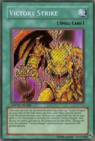 Victory Strike | Yu-Gi-Oh Card Maker Wiki | Fandom