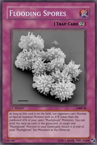 Flooding Spores | Yu-Gi-Oh Card Maker Wiki | Fandom