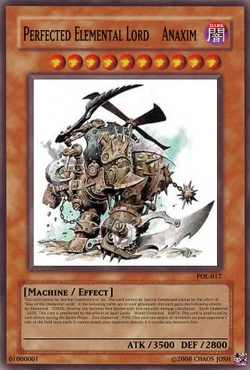 Perfected Elemental Lord Anaxim | Yu-Gi-Oh Card Maker Wiki | Fandom
