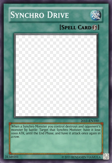 Synchro Drive | Yu-Gi-Oh Card Maker Wiki | Fandom