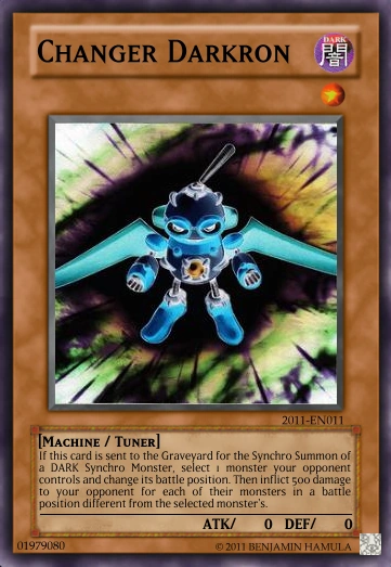 Changer Darkron | Yu-Gi-Oh Card Maker Wiki | Fandom