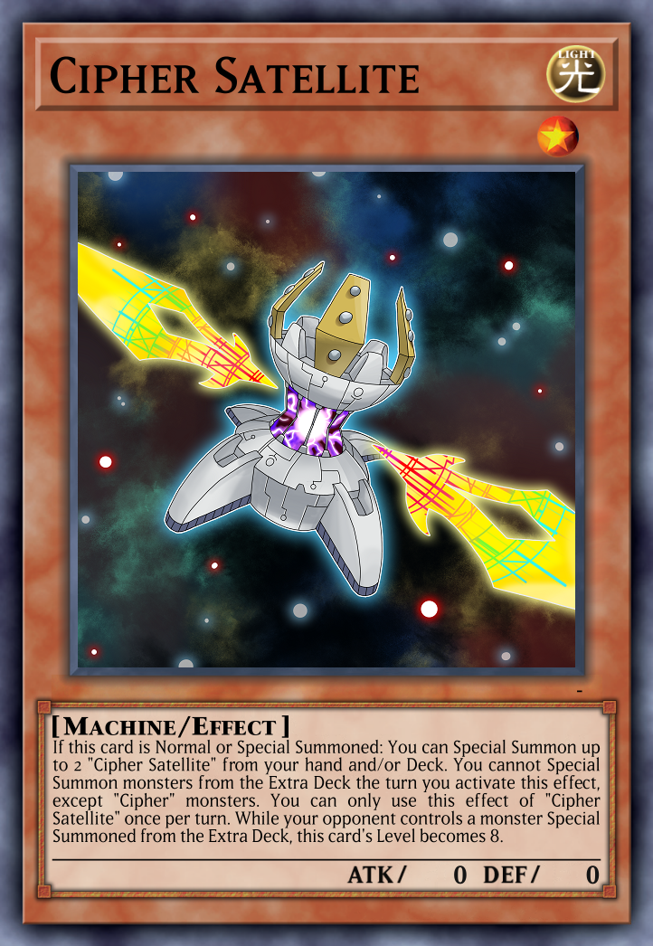 Cipher Satellite (Branch) | Yu-Gi-Oh Card Maker Wiki | Fandom