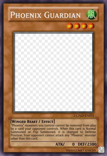 Phoenix Guardian | Yu-Gi-Oh Card Maker Wiki | Fandom