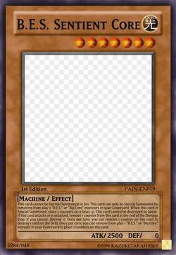 B.E.S. Sentient Core | Yu-Gi-Oh Card Maker Wiki | Fandom