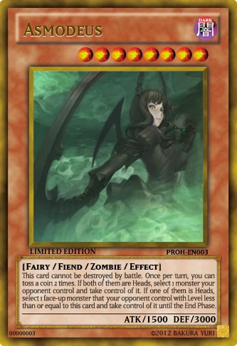 Asmodeus | Yu-Gi-Oh Card Maker Wiki | Fandom