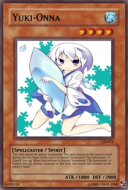 Yuki-Onna | Yu-Gi-Oh Card Maker Wiki | Fandom