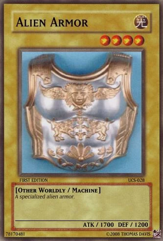 Alien Armor | Yu-Gi-Oh Card Maker Wiki | Fandom