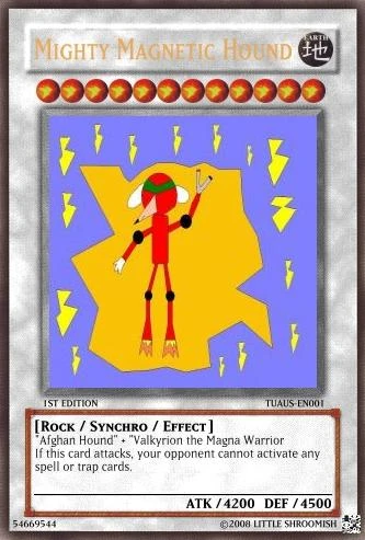 Mighty Magnetic Hound | Yu-Gi-Oh Card Maker Wiki | Fandom