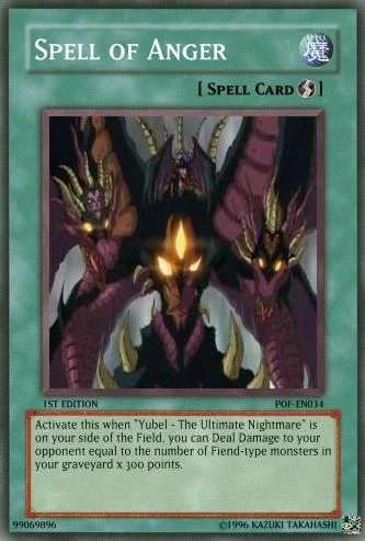 Spell of Anger | Yu-Gi-Oh Card Maker Wiki | Fandom