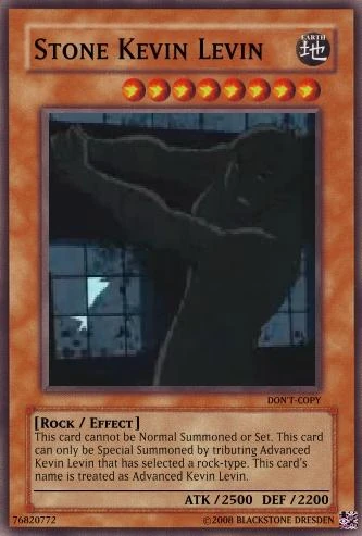 Stone Kevin Levin | Yu-Gi-Oh Card Maker Wiki | Fandom