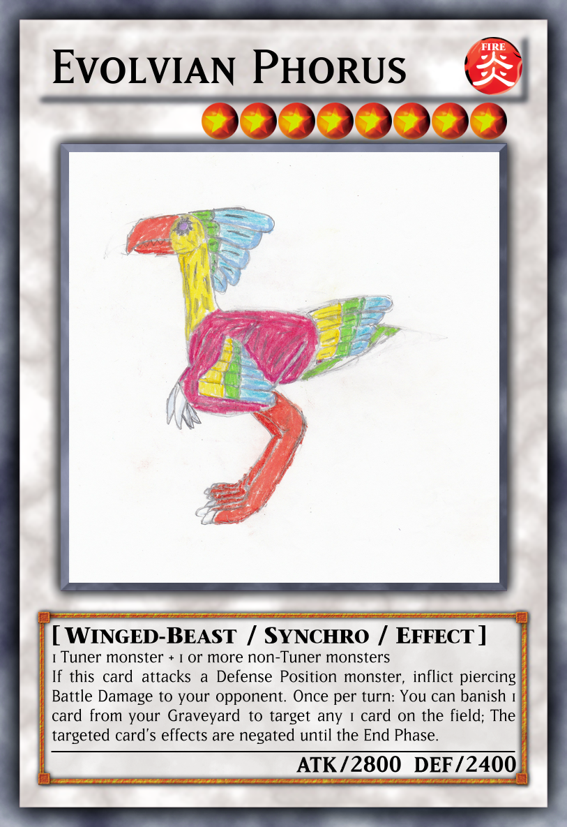 Evolvian Phorus | Yu-Gi-Oh Card Maker Wiki | Fandom