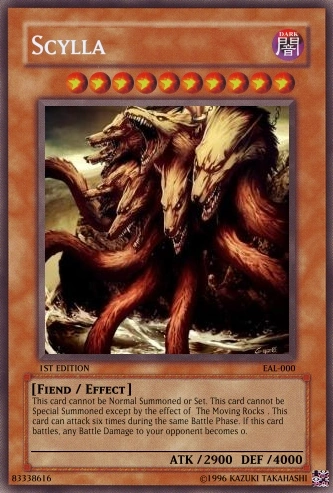 Scylla | Yu-Gi-Oh Card Maker Wiki | Fandom