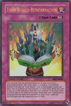 Toon World Reincarnation | Yu-Gi-Oh Card Maker Wiki | Fandom
